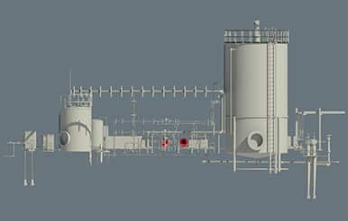 BUILDING 213 WATER PURIFICATION PLANT – 3D MODEL